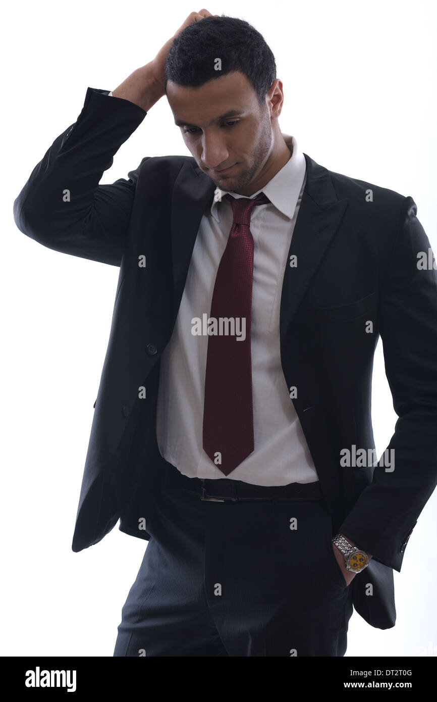 depressed business man Stock Photo - Alamy