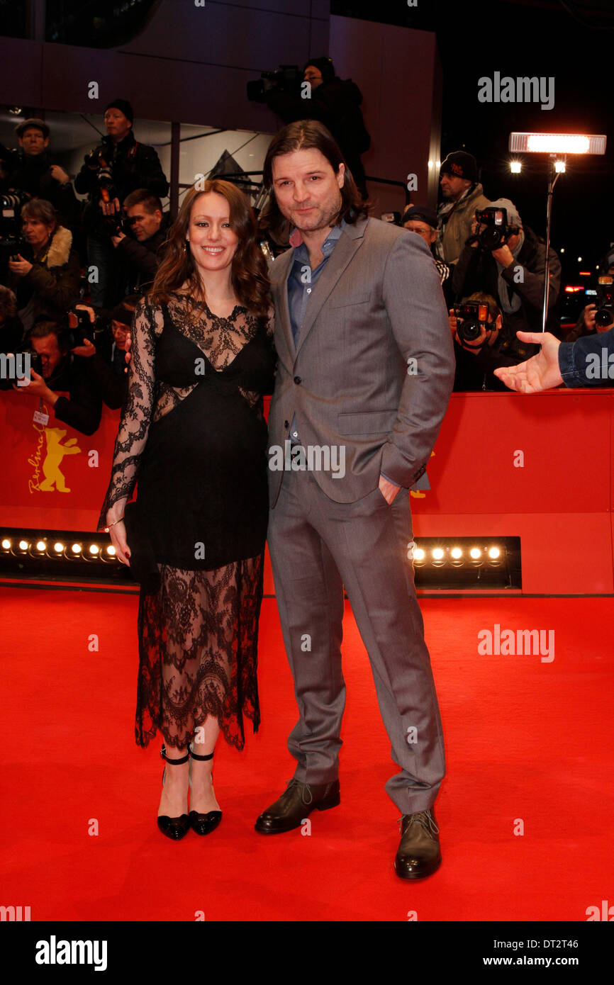 Berlin, Germany. 6th Feb, 2014. Lavinia Wilson and Misel Maticevic ...