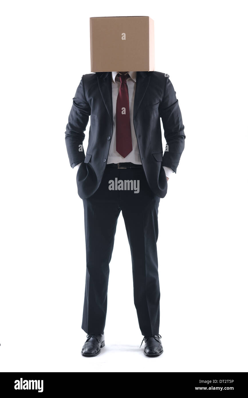 White box head on hi-res stock photography and images - Alamy