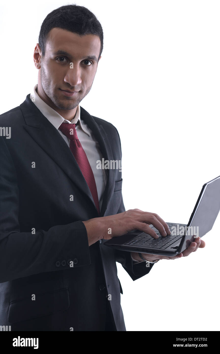 Mini people laptop hi-res stock photography and images - Alamy