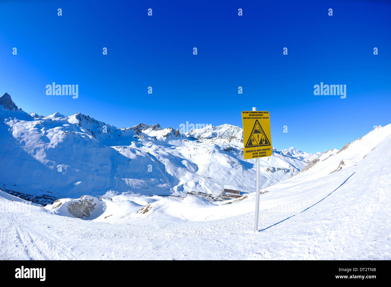 White mountains warning sign hi-res stock photography and images - Alamy