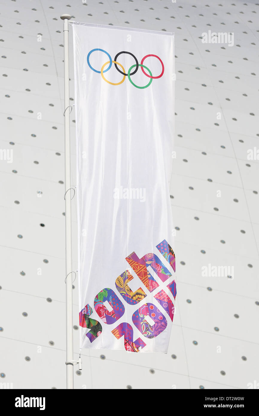 Sochi olympic flag hi-res stock photography and images - Alamy