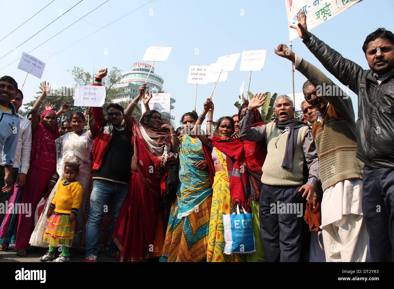Indian people at march hi-res stock photography and images - Alamy