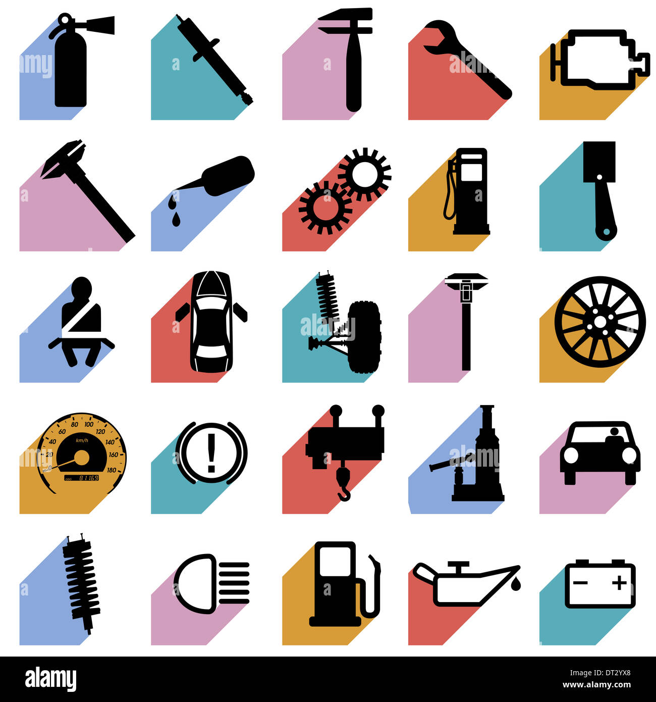 Car symbols hi-res stock photography and images - Alamy