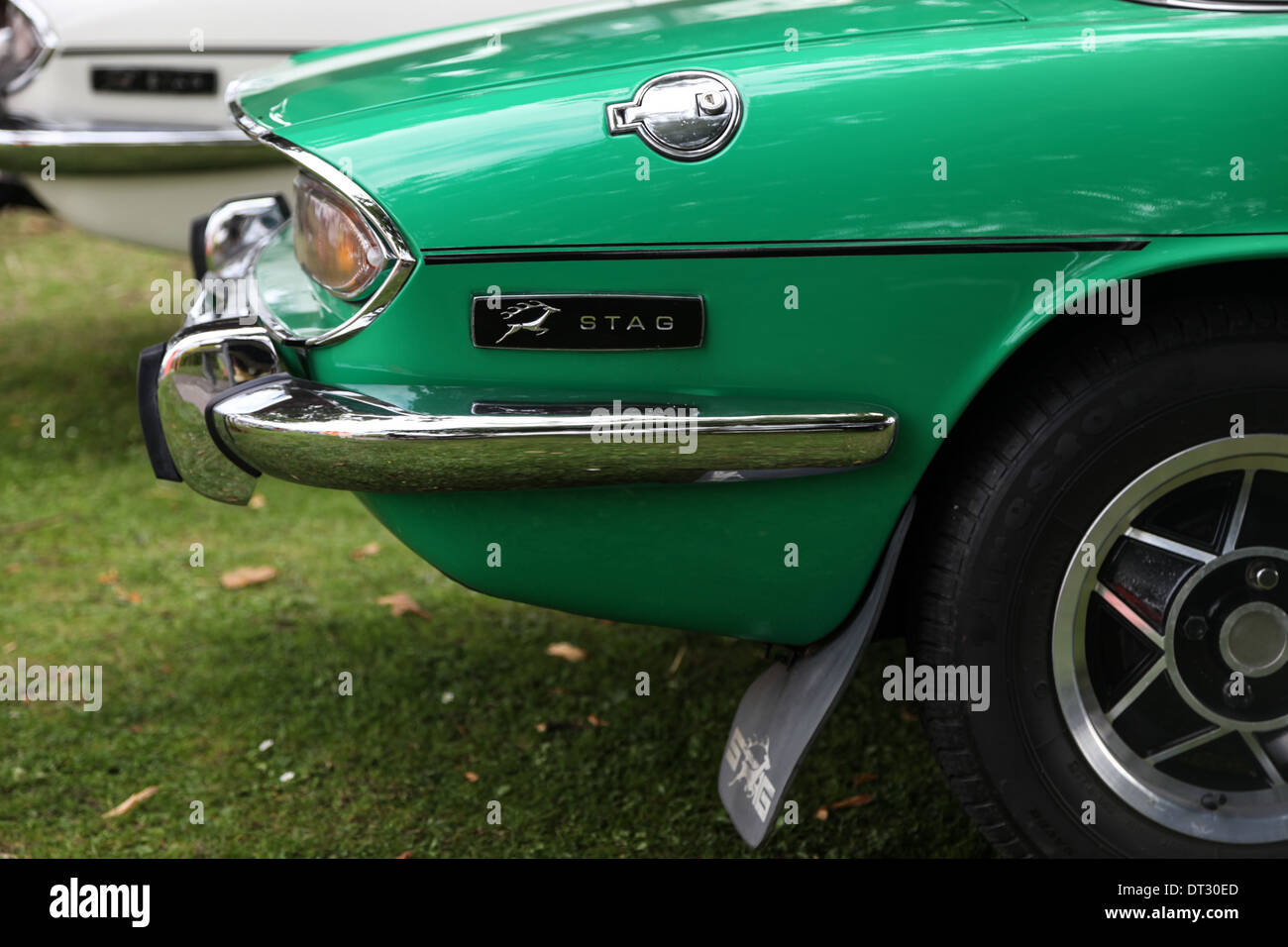 Triumph Stag at classic car show Stock Photo - Alamy