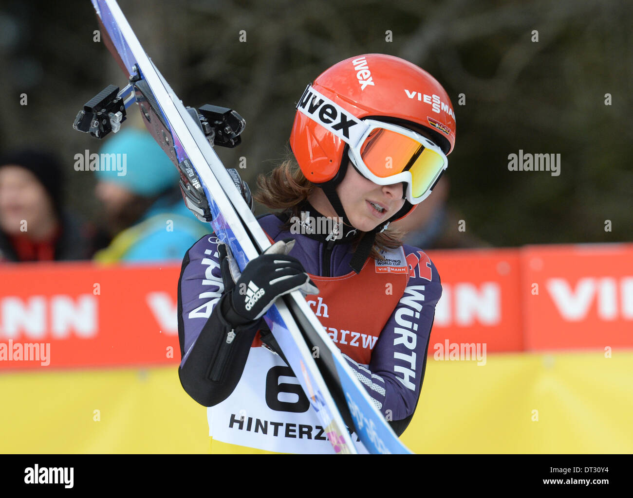 Hinterzarten, Germany. 22nd Dec, 2013. Germany's Gianina Ernst takes a ...