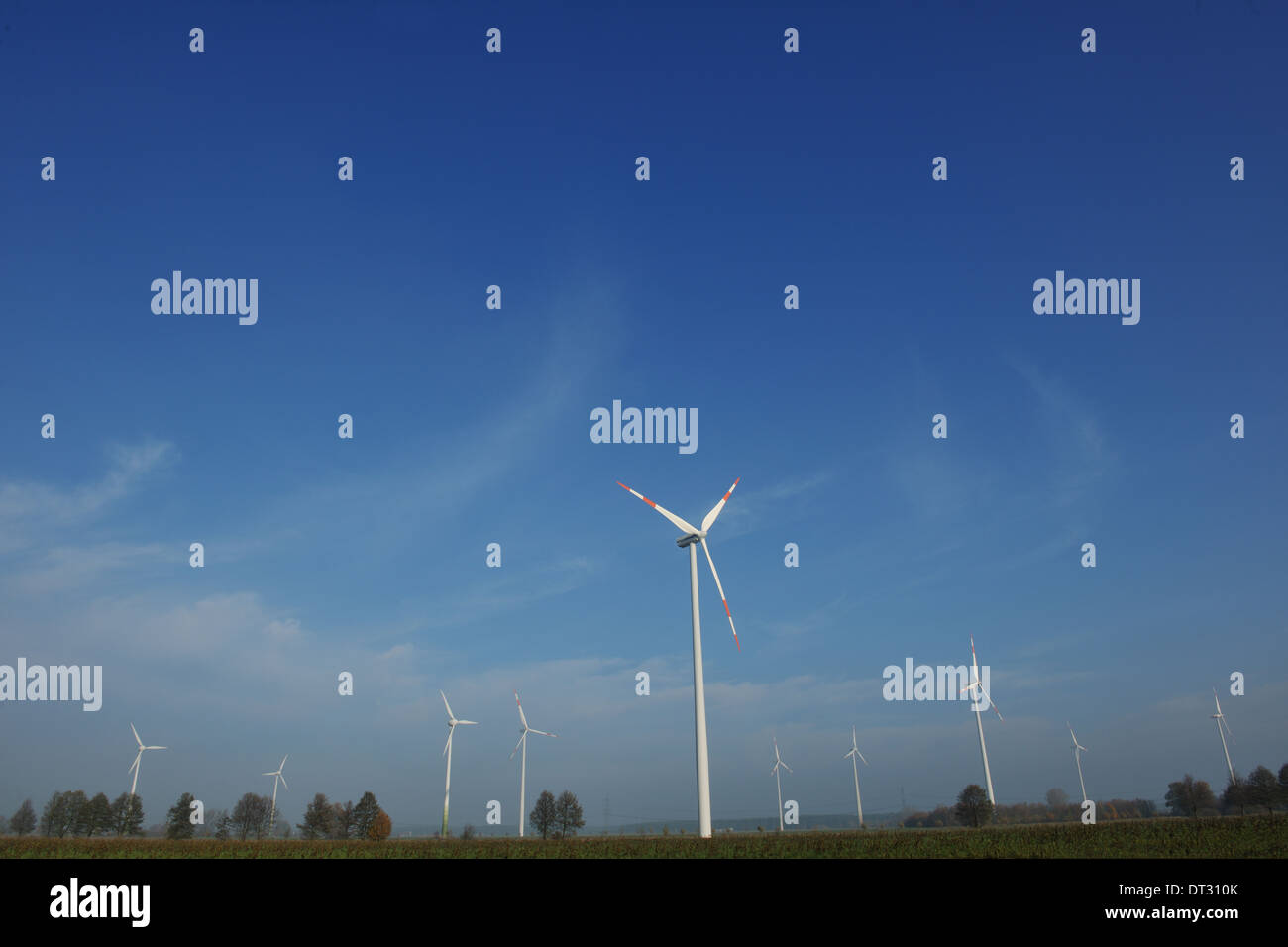 Wind turbine generating electricity hi-res stock photography and images ...