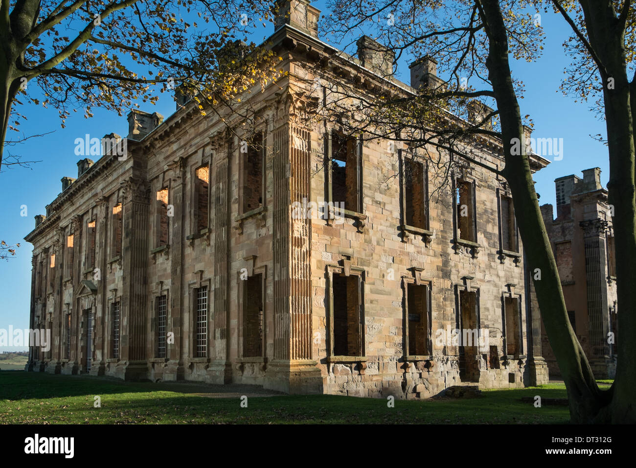 Sutton Scarsdale Hall Stock Photo - Alamy