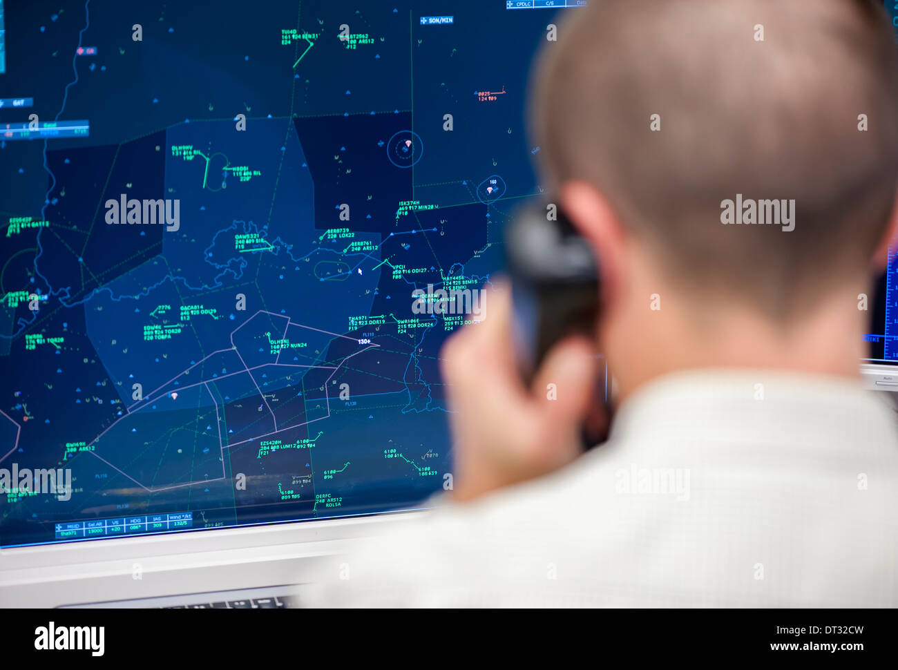 Air Traffic Control Screen High Resolution Stock Photography and Images ...
