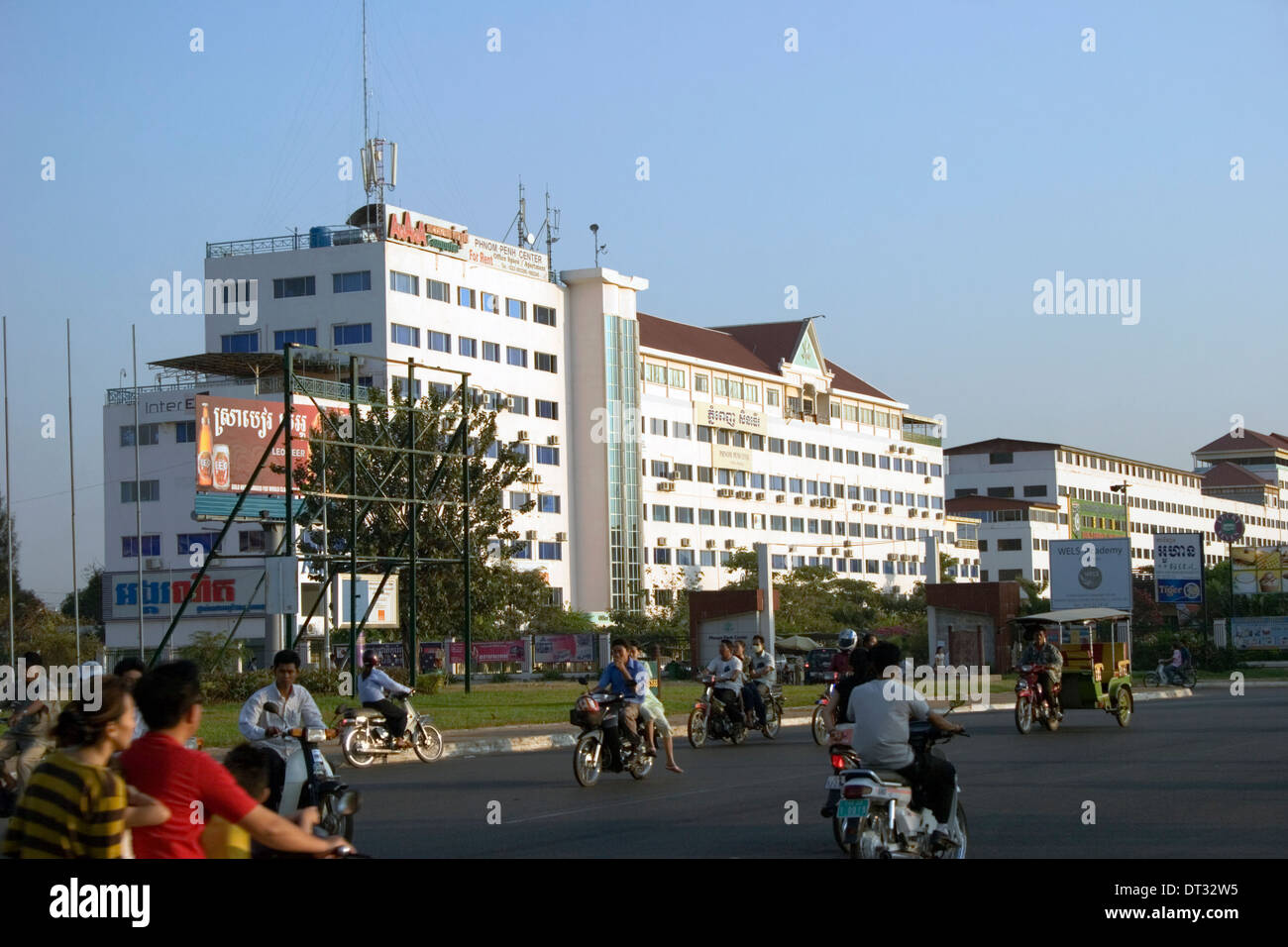 The Phnom Penh Center and Apartments is part of modern development in ...