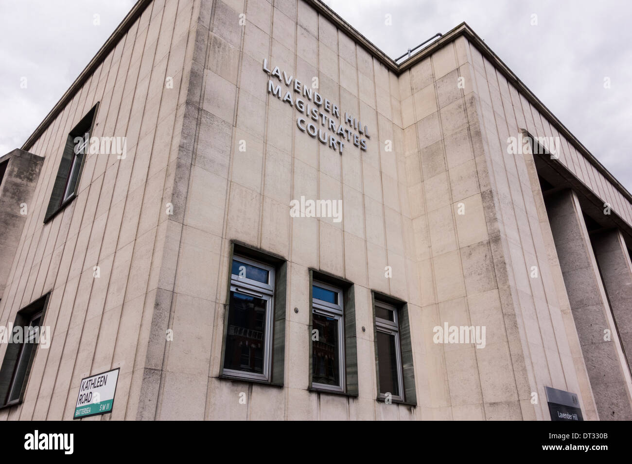 Lavender Hill Magistrates Court building, Clapham, London, UK Stock ...