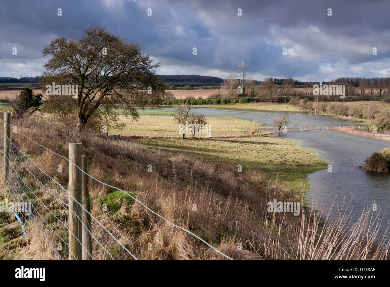 Bridge over the River Bourne,Shipton Bellinger,Hampshire,England.UK ...