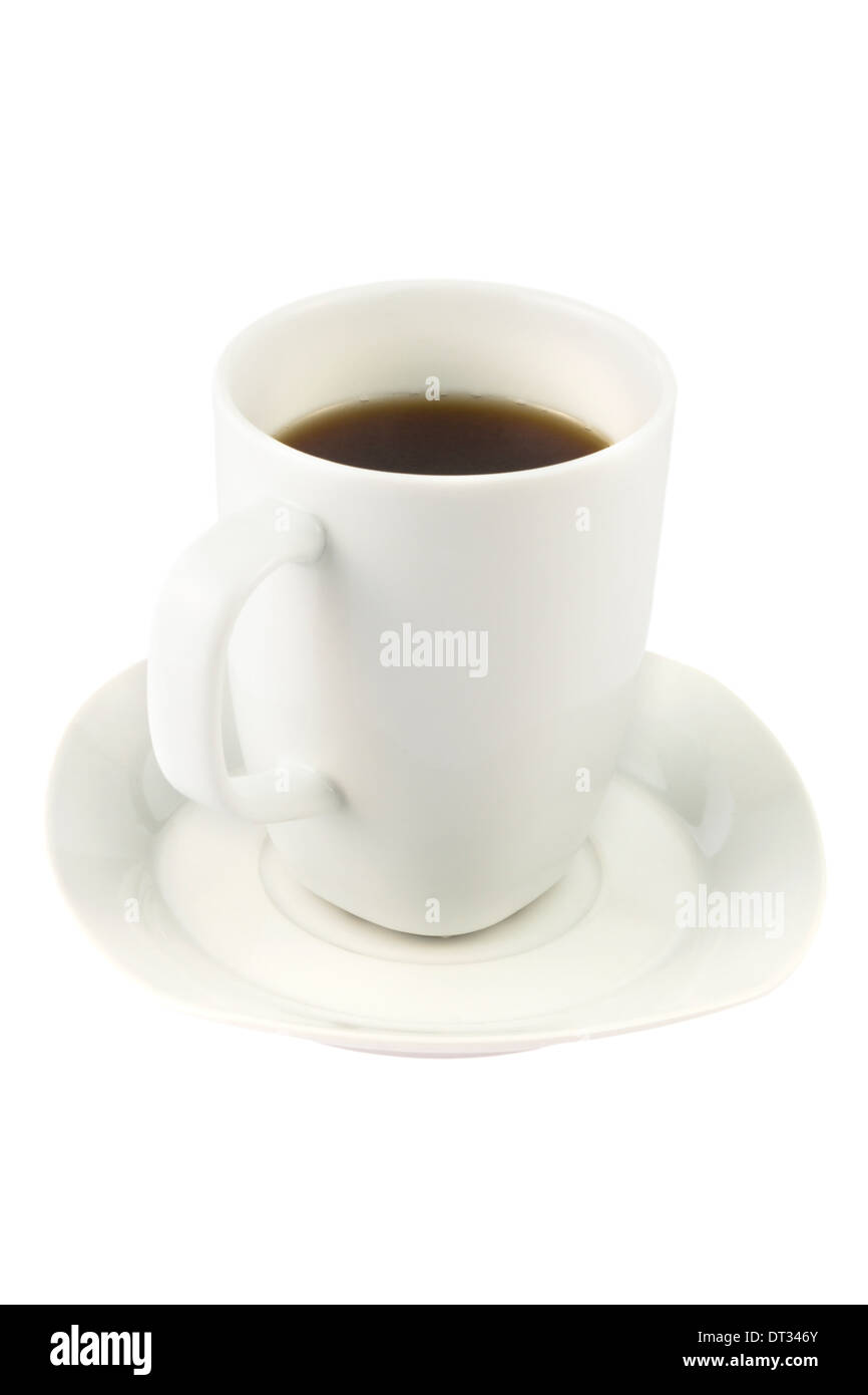 Cop of Coffee isolated on white background Stock Photo - Alamy