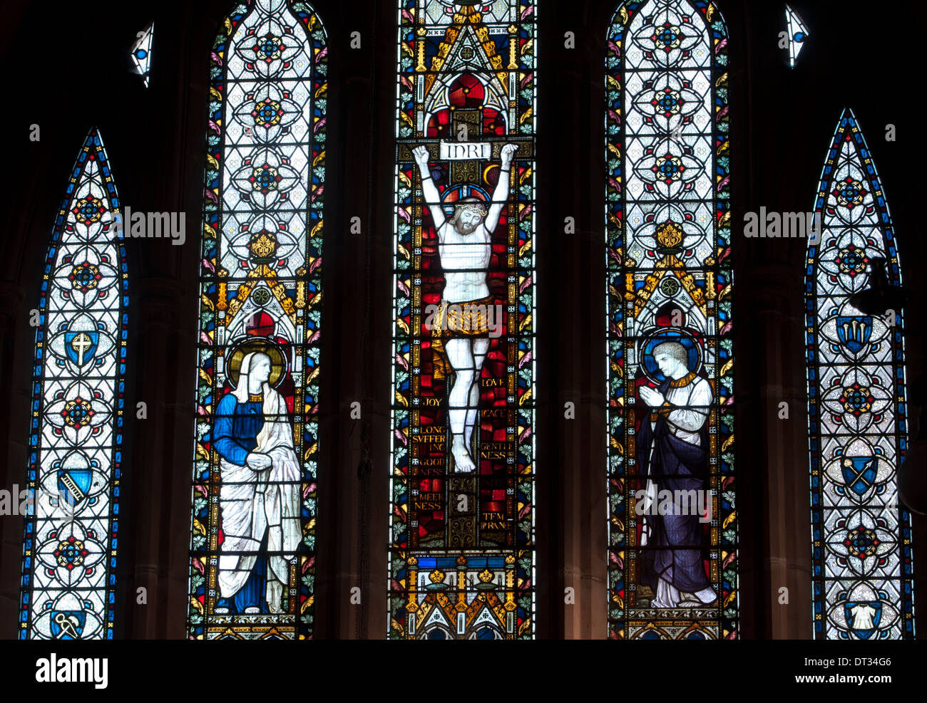 The East Window, St. George the Martyr Church, Wolverton ...