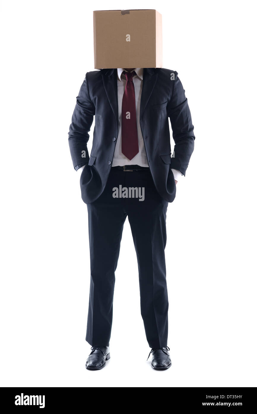 White box head on hi-res stock photography and images - Alamy