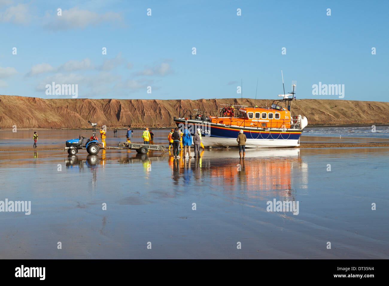 Rnli Lifeboat At Sea High Resolution Stock Photography and Images - Alamy