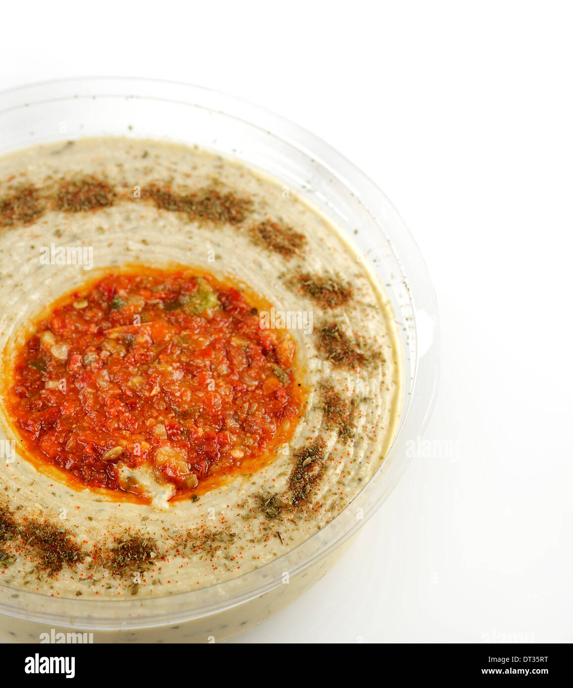 Hummus dip oil hi-res stock photography and images - Alamy