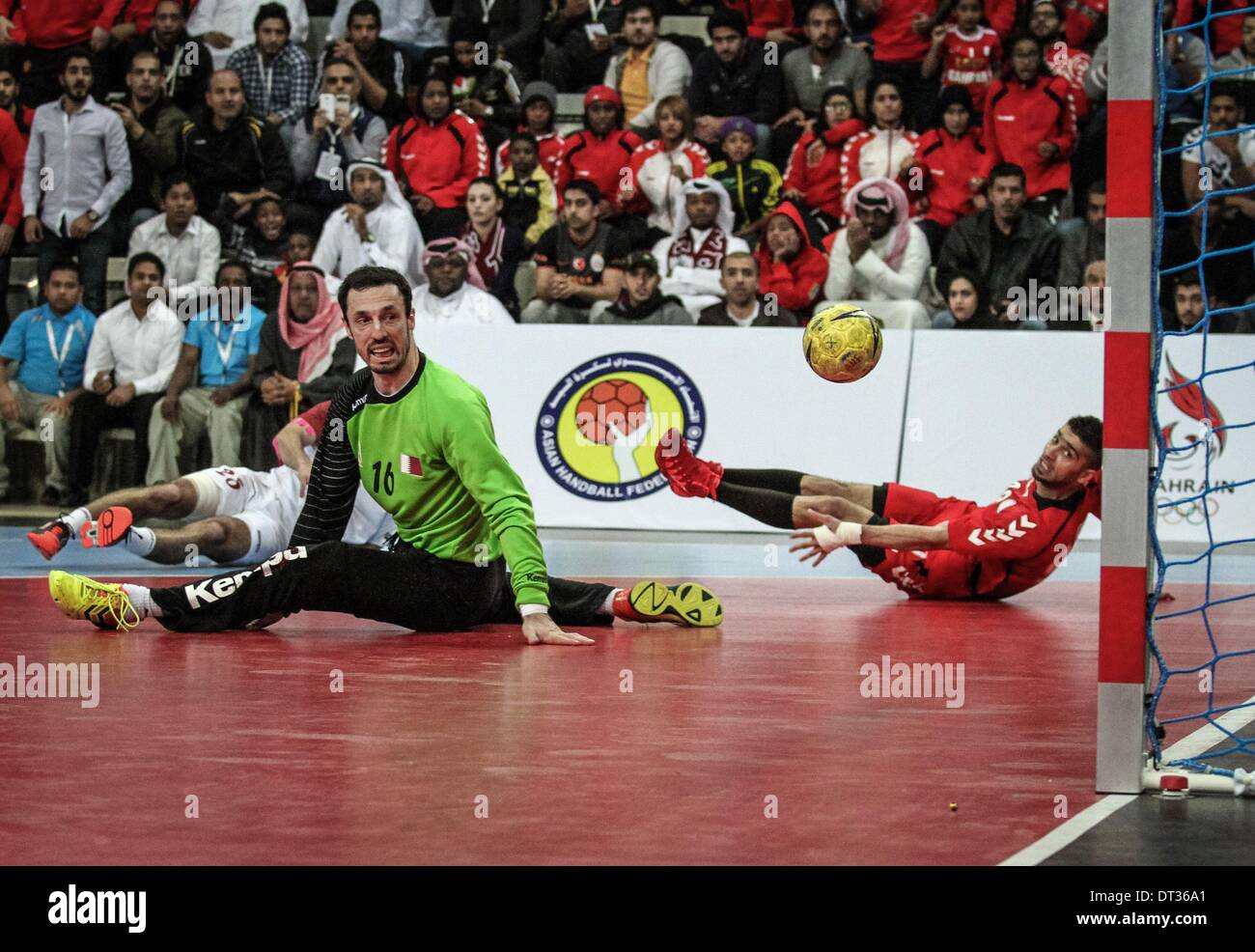 Isa Town, Bahrain. 6th Feb, 2014. Isa Town Bahrain -Hassan AlSayad (R ...