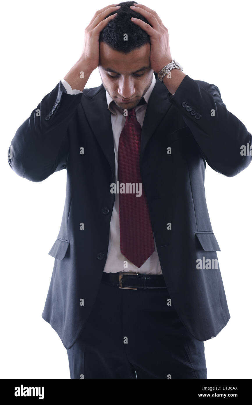 depressed business man Stock Photo - Alamy
