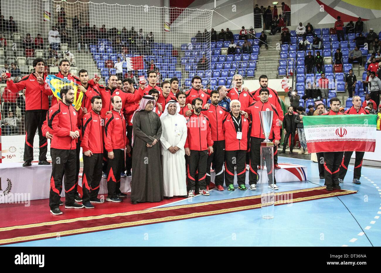 Isa Town, Bahrain. 6th Feb, 2014. Isa Town Bahrain - Iran team the 3rd ...