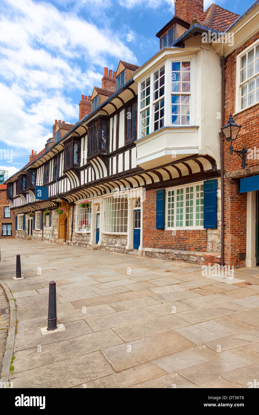 Residential area of York, a city in North Yorkshire, England Stock ...