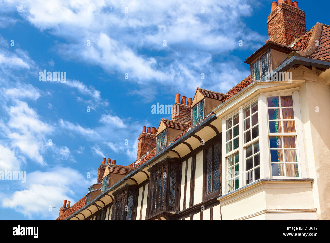 Residential area of York, a city in North Yorkshire, England Stock ...