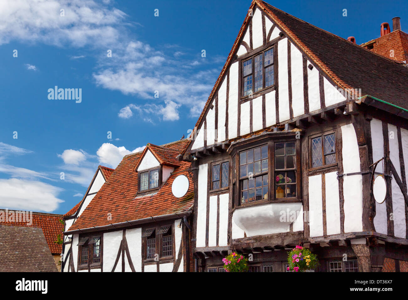 Residential area of York, a city in North Yorkshire, England Stock ...