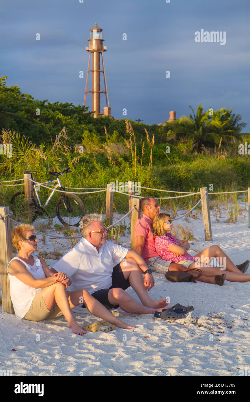 Florida Sanibel Barrier Island,Gulf of Mexico,Lighthouse Beach Park ...