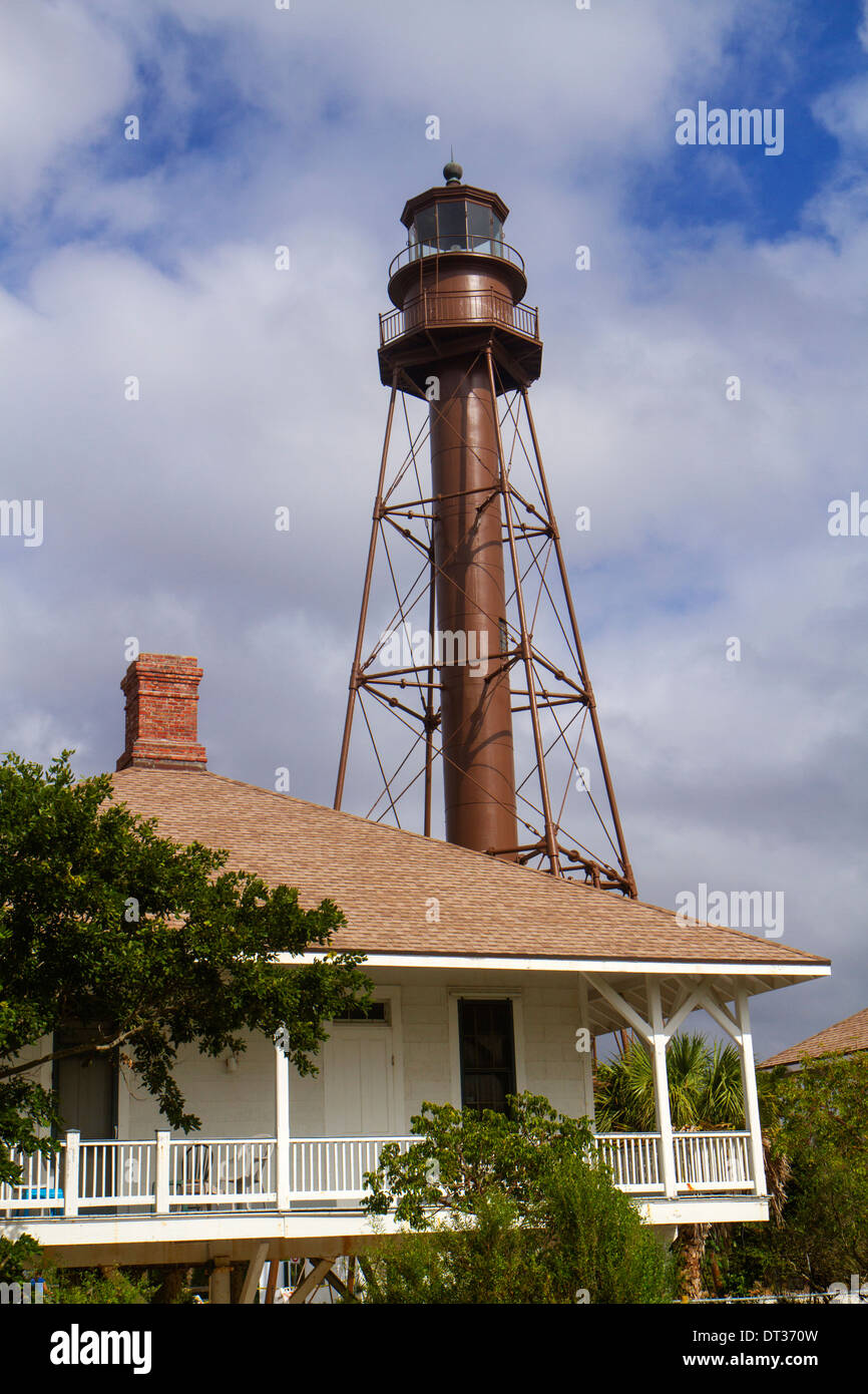 Florida Sanibel Barrier Island,Gulf of Mexico,Lighthouse Beach Park ...