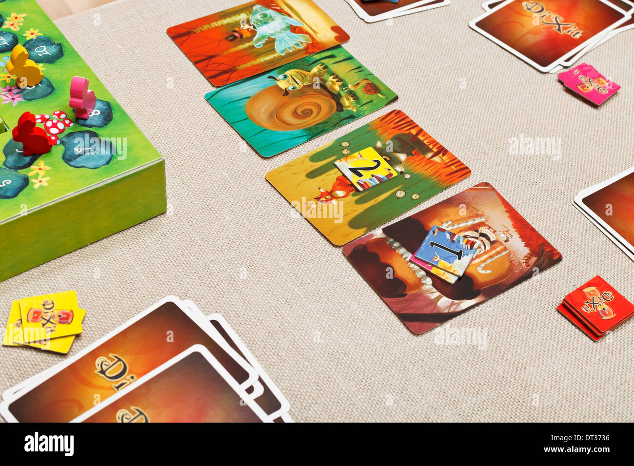 Dixit game cards Stock Photo - Alamy