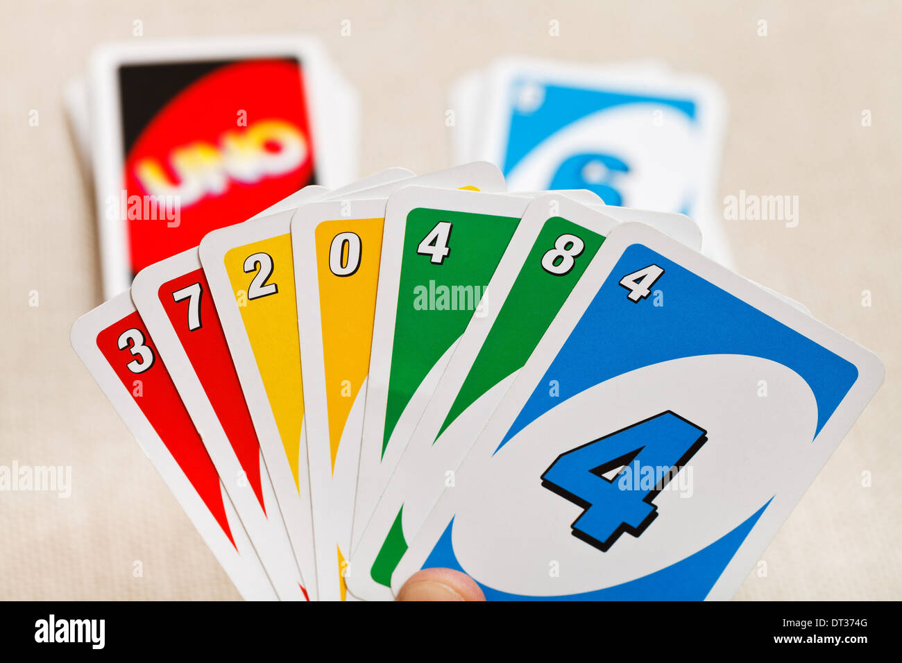 Uno card hi-res stock photography and images - Alamy
