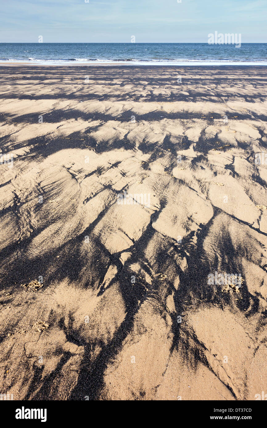 Washed up sea coal, Saltburn Beach, Cleveland Stock Photo - Alamy