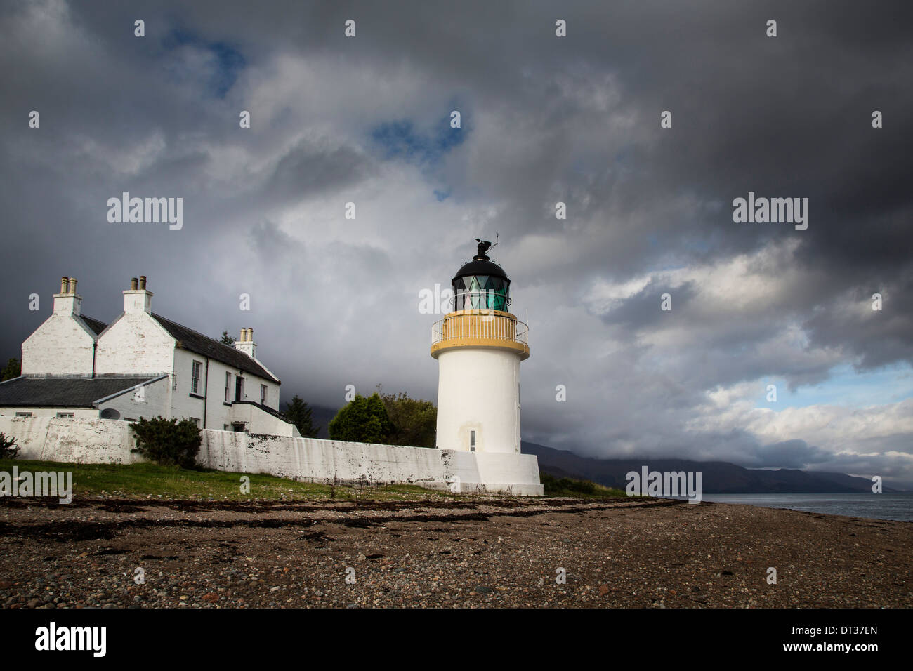 The Corran Lighthouse, Ardgour, Scotland Stock Photo - Alamy