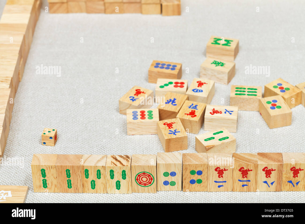 Mahjong tiles wall hi-res stock photography and images - Alamy