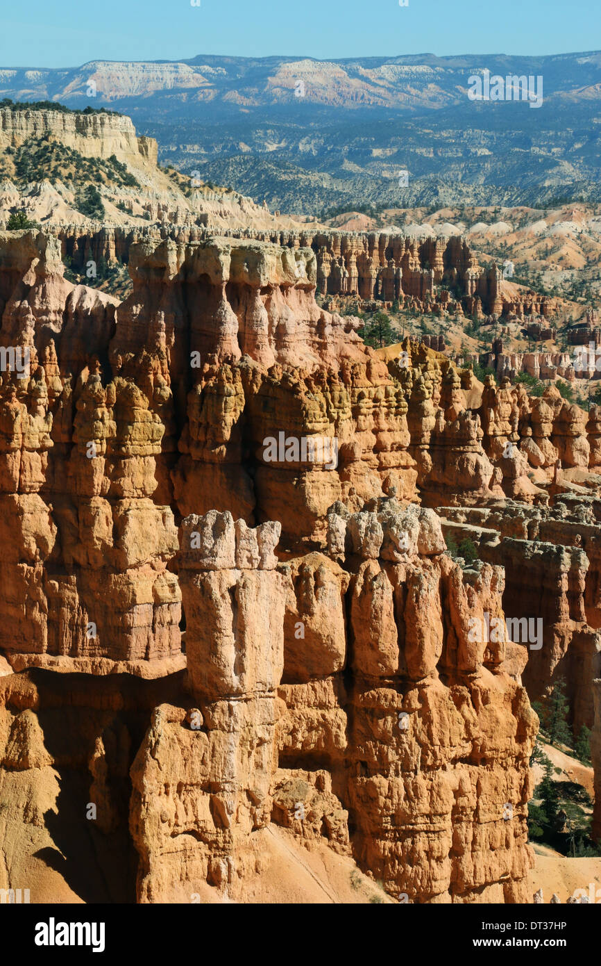 Sandstone erosion Bryce Canyon National Park Utah hoodoos Stock Photo ...
