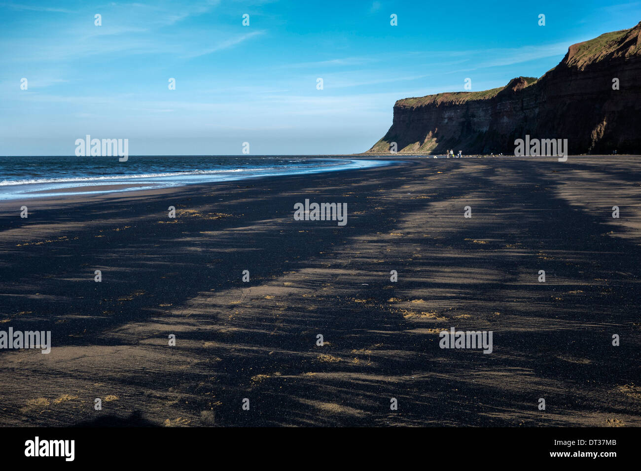 Washed up sea coal, Saltburn Beach, Cleveland Stock Photo - Alamy