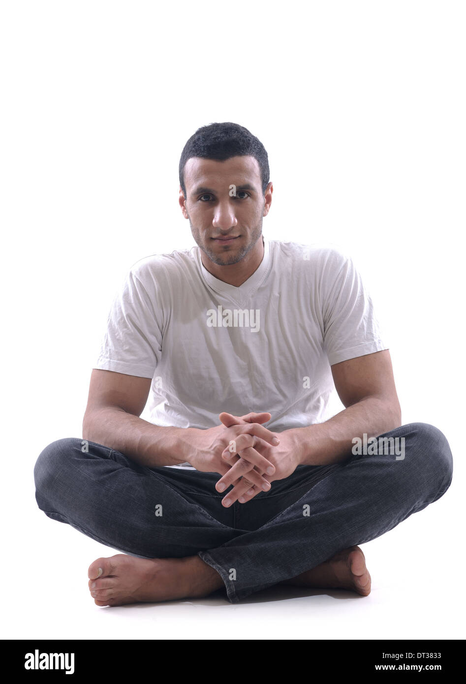 portrait of relaxed young man Stock Photo - Alamy