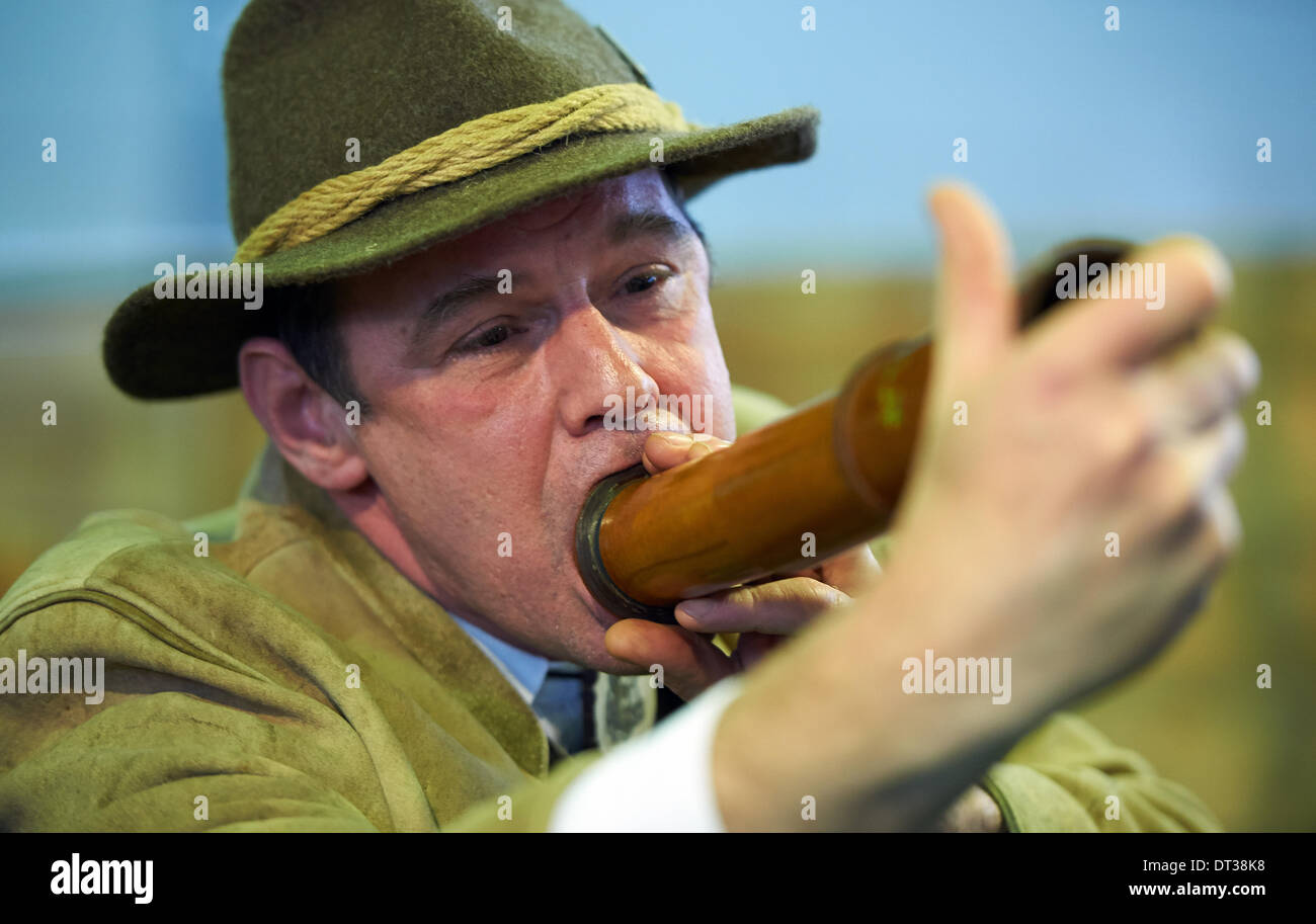 Dortmund, Germany. 07th Feb, 2014. Immo Ortlepp takes part in the ...