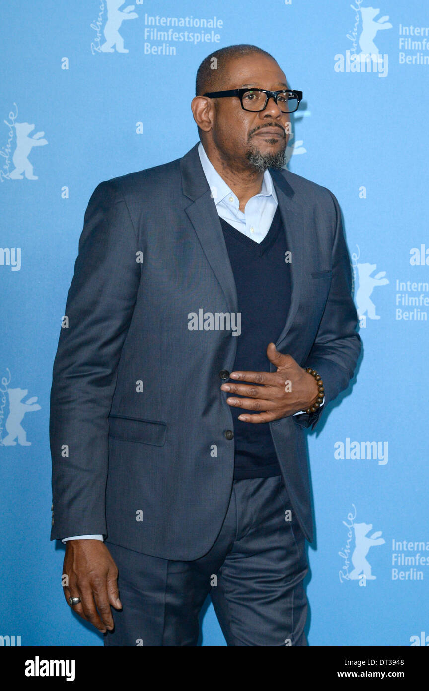 Berlin, Germany. 07th Feb, 2014. Forest Whitaker during the 'Two Men in ...