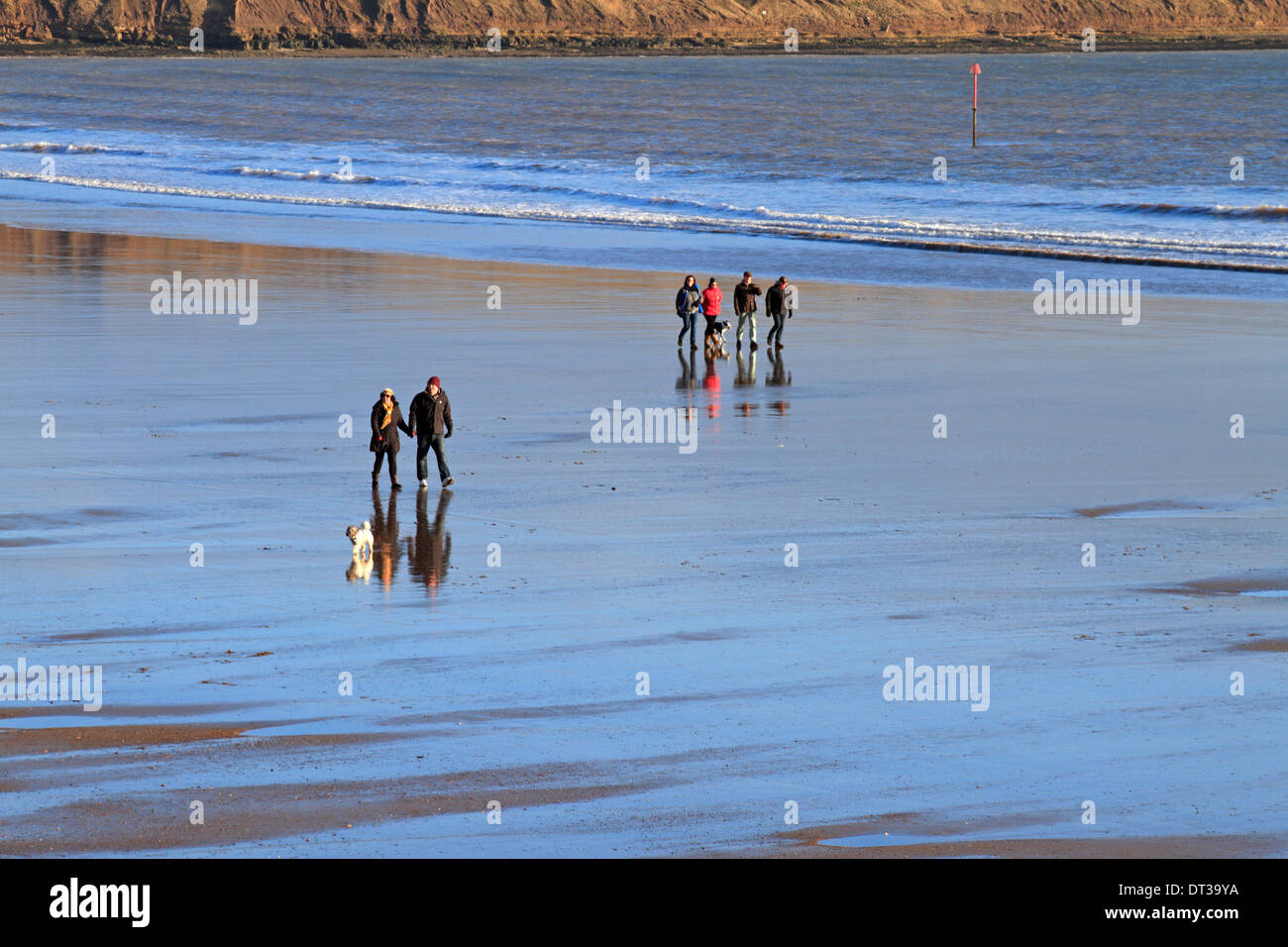 Filey brigg beach hi-res stock photography and images - Alamy