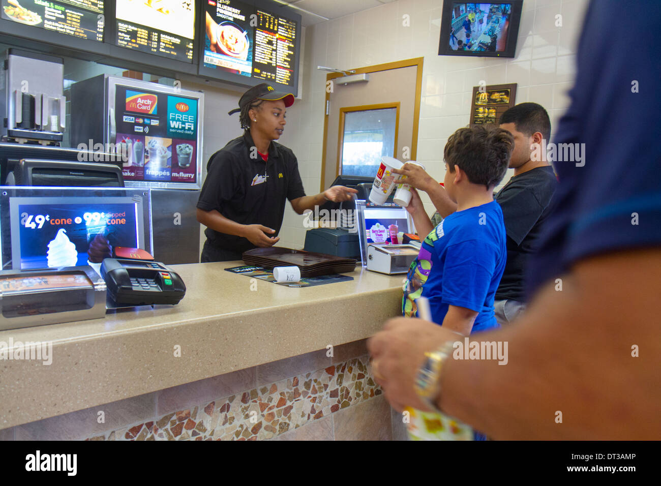 Florida Fort Pierce,SR70,McDonald's restaurant restaurants food dining ...