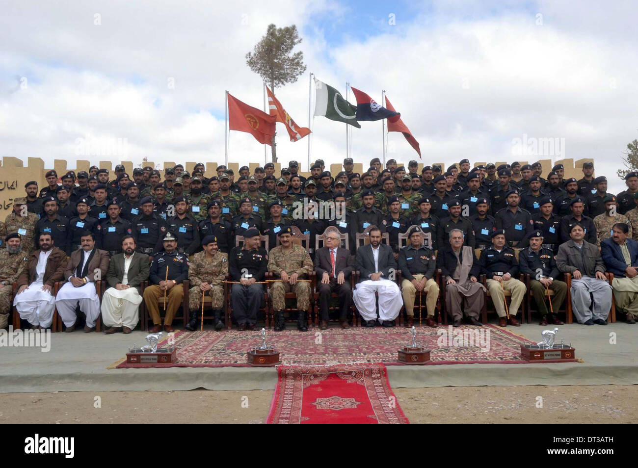 Quetta, Pakistan. 07th Feb, 2014. Governor Balochistan Mohammad Khan ...