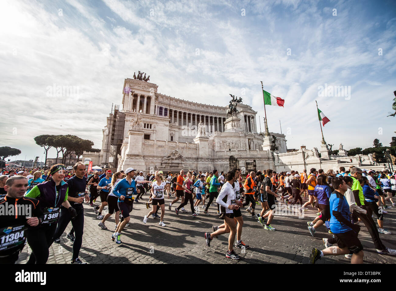marathon of Roma, Roma, Italy Stock Photo - Alamy
