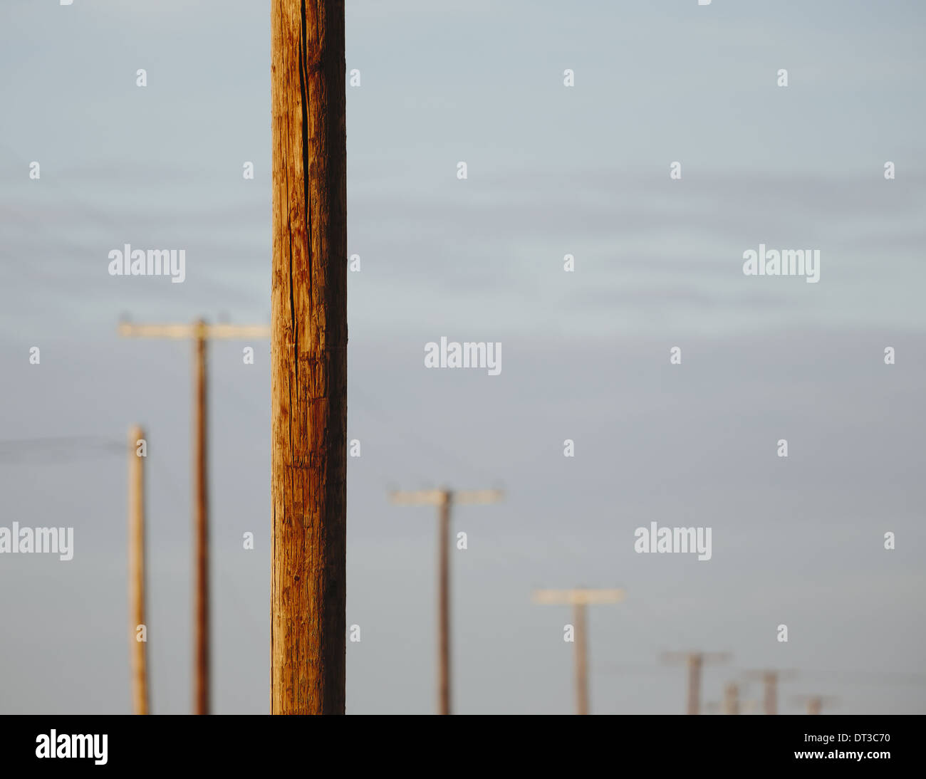 California utility poles and power lines hi-res stock photography and ...