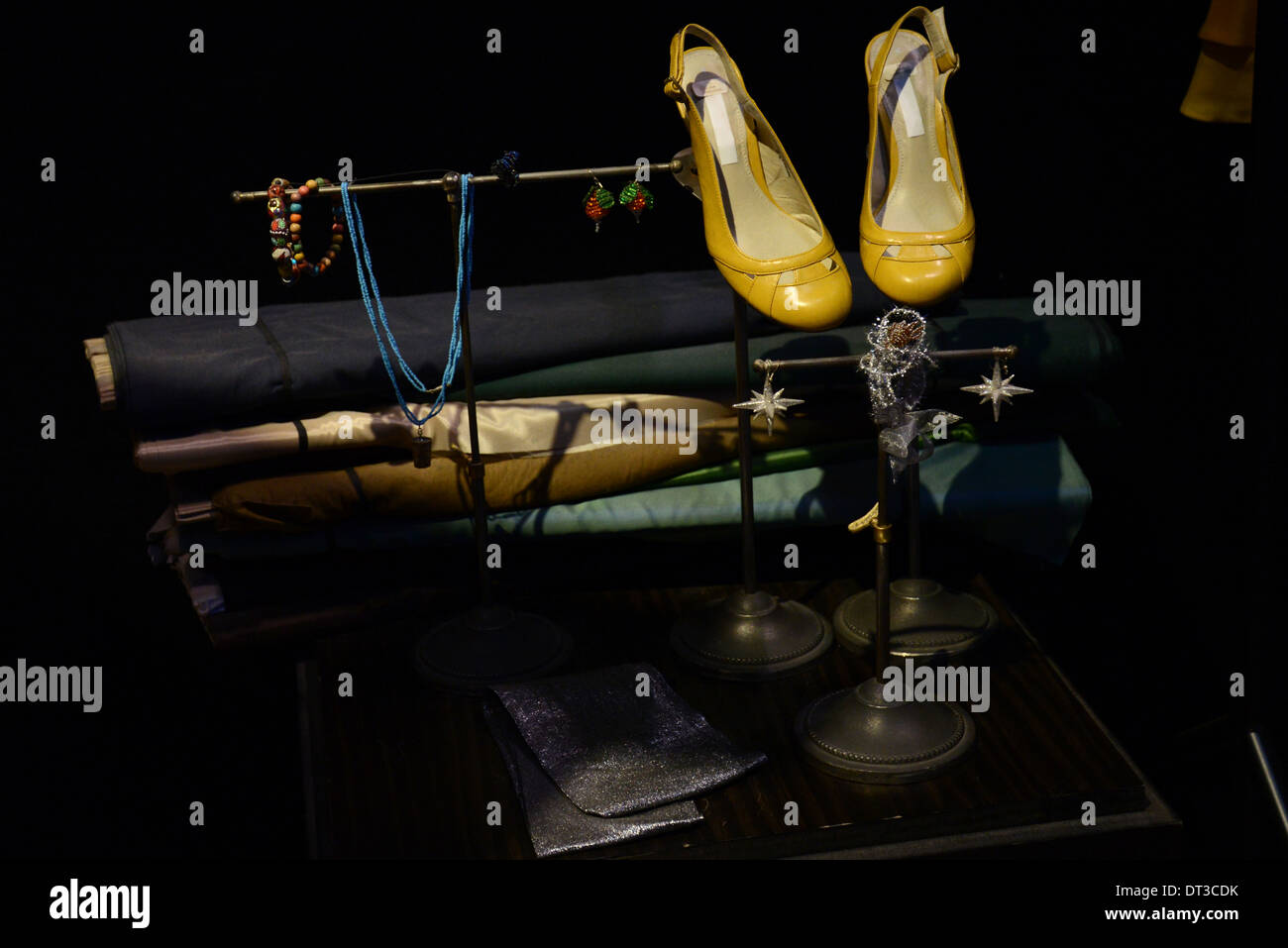 Luna's shoes at the Harry Potter Studio tour Stock Photo - Alamy