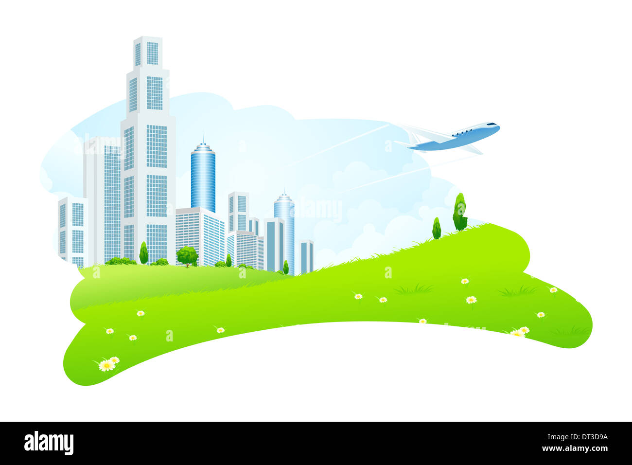 Aircraft and horizon Cut Out Stock Images & Pictures - Alamy