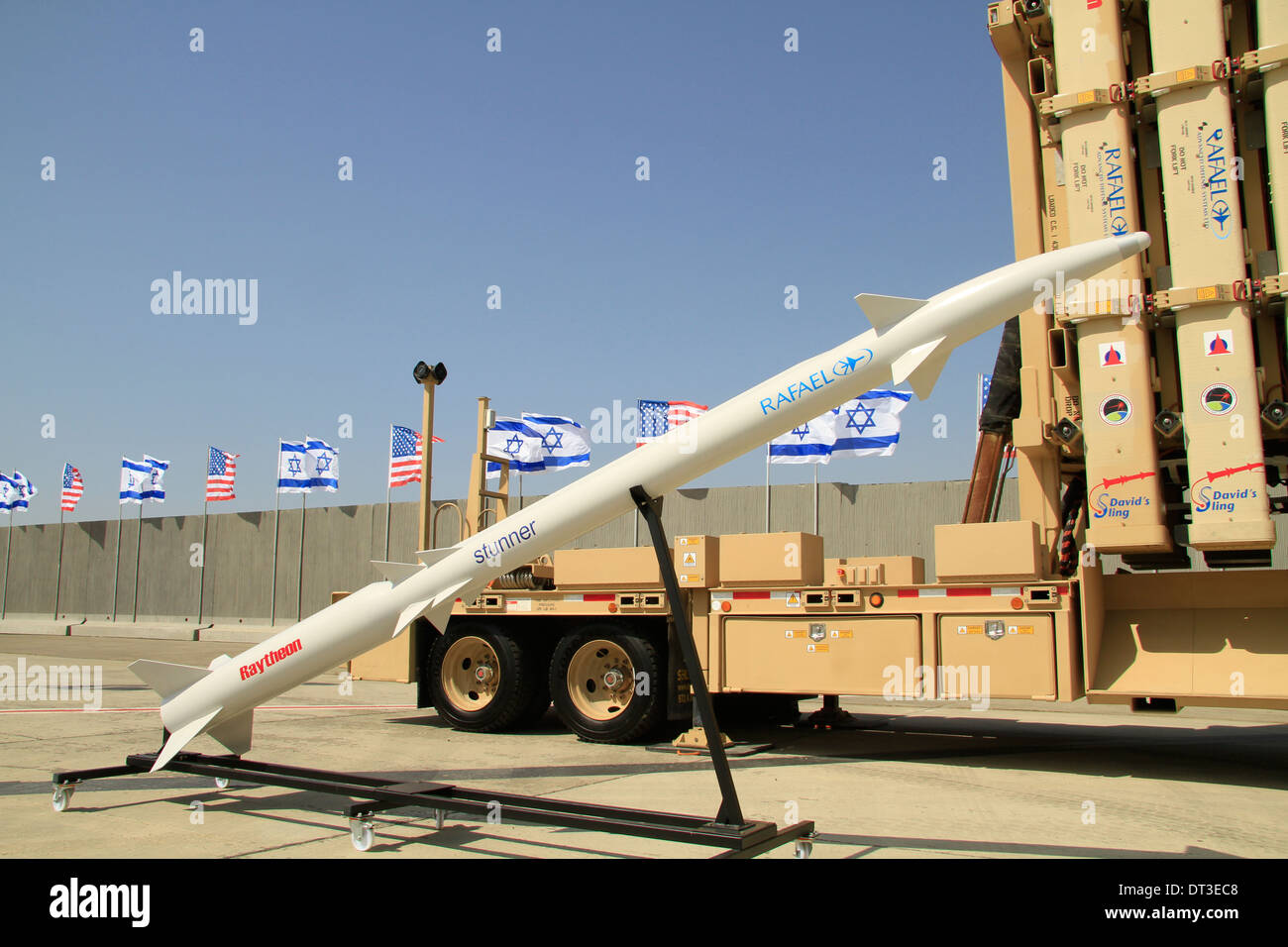 “David’s Sling” (“Sharvit Ksamim”) air defense system Stock Photo - Alamy