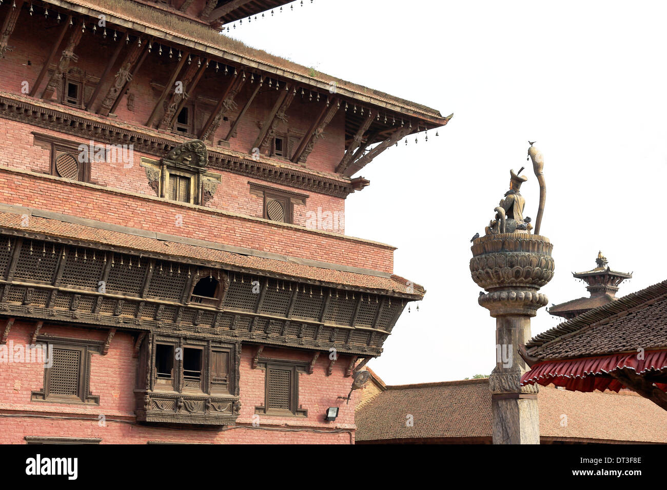 Nepal malla durbar square king hi-res stock photography and images - Alamy