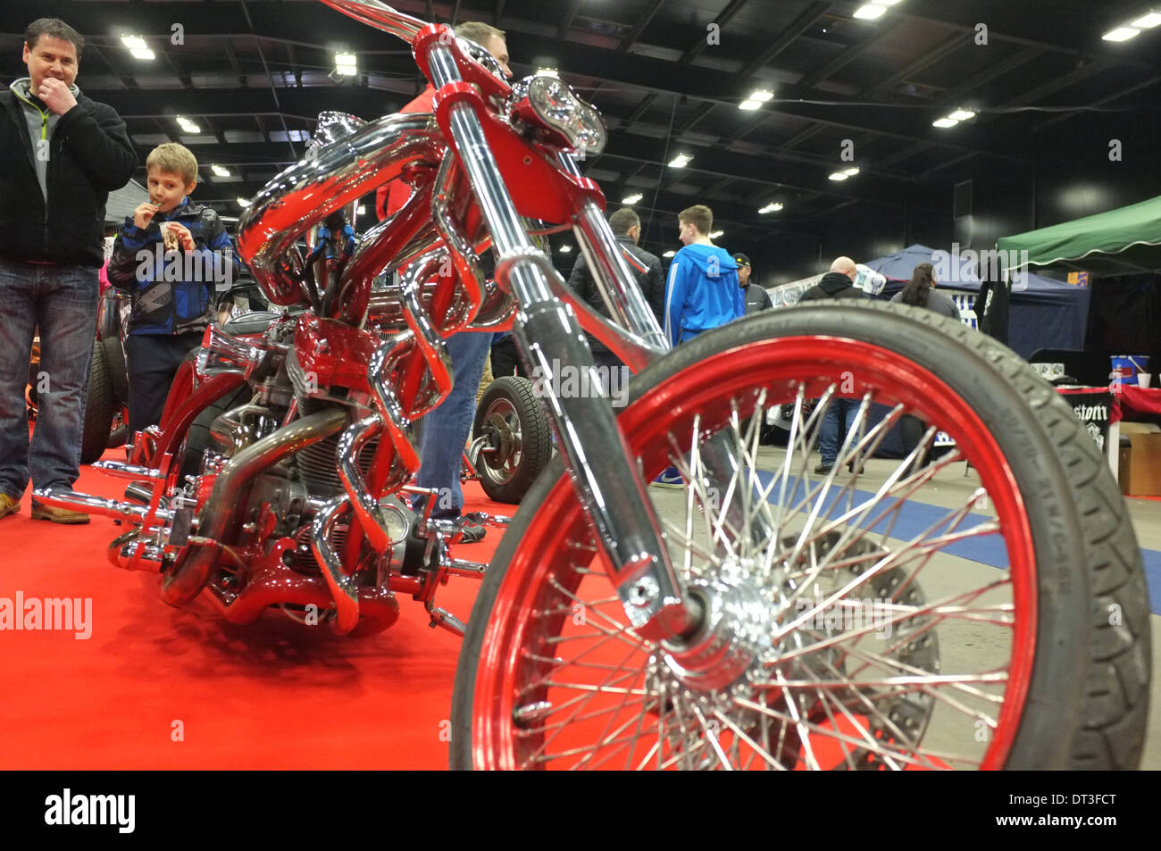 Motorcycle show custom motorcycle wheel hi-res stock photography and ...