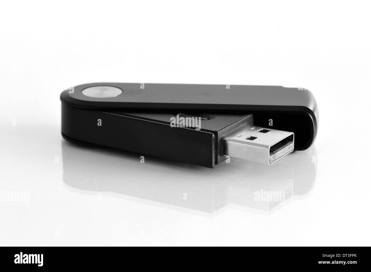 Close up computer usb Black and White Stock Photos & Images - Alamy